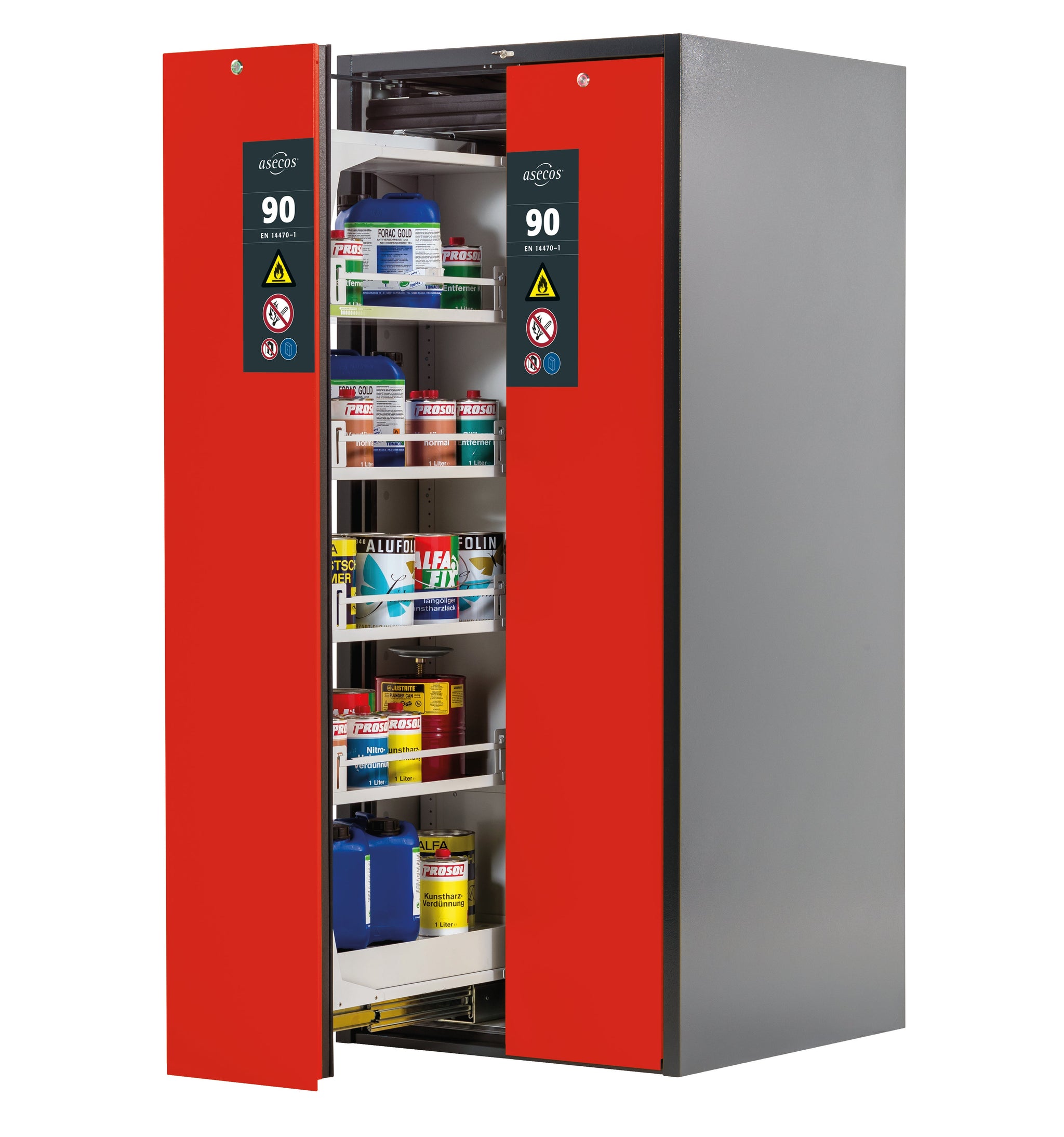 Type 90 safety storage cabinet V-MOVE-90 Model V90.196.081.VDAC:0013